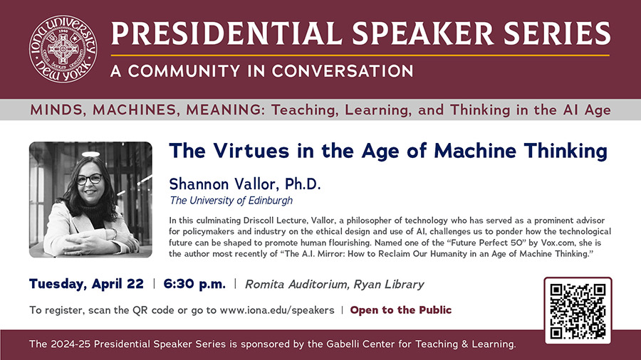 Iona University to Host Acclaimed Philosopher of Artificial ...